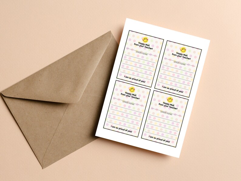 Printable Note From Teacher | Teacher Mail | Parent Teacher ...