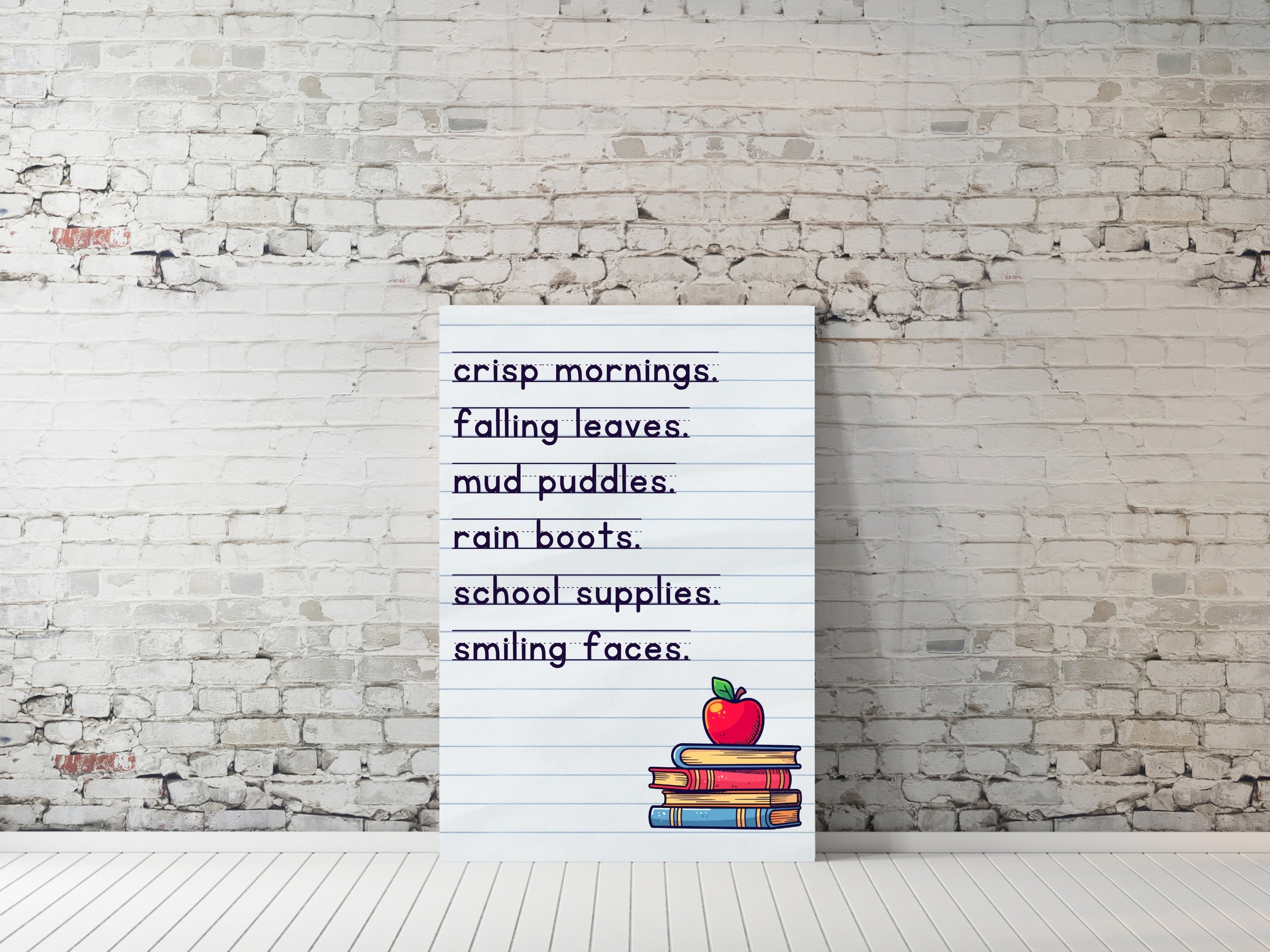 Back-to-school Classroom Wall Art Printable | Elementary Classroom ...