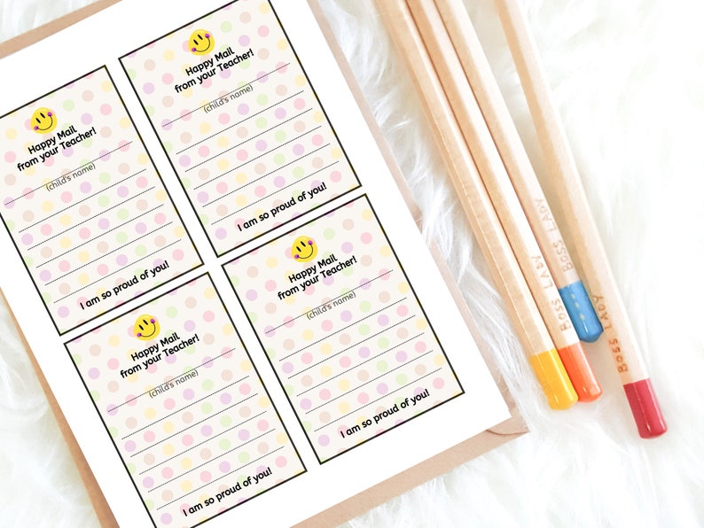 Printable Note From Teacher | Teacher Mail | Parent Teacher ...