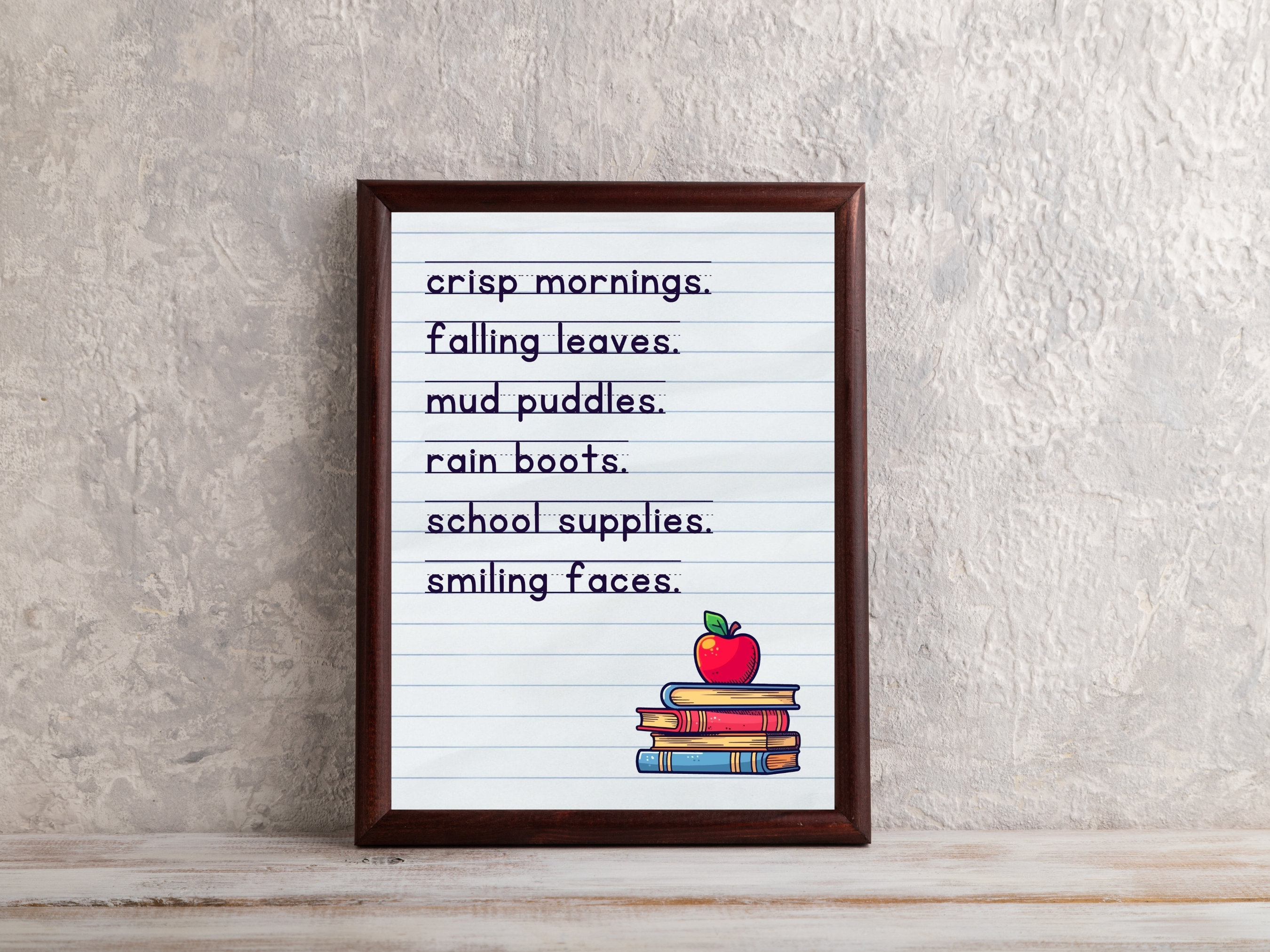 Back-to-school Classroom Wall Art Printable | Elementary Classroom ...