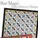 Star Magic Quilt (PDF Digital Pattern), Foundation Paper Pieced Blocks ...