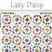 Lazy Daisy Quilt Pattern (PDF Digital Download) - Etsy