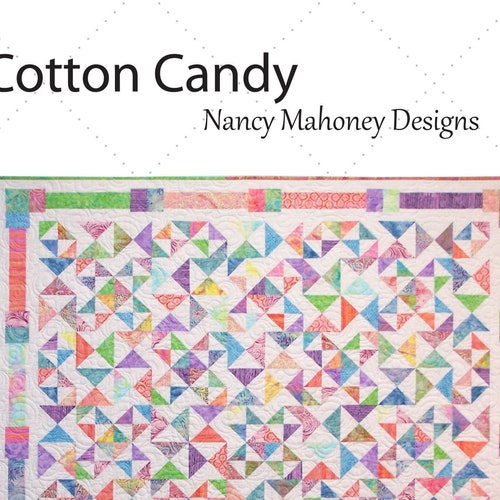 Electric Blue Quilt Pattern PDF Digital Download - Etsy