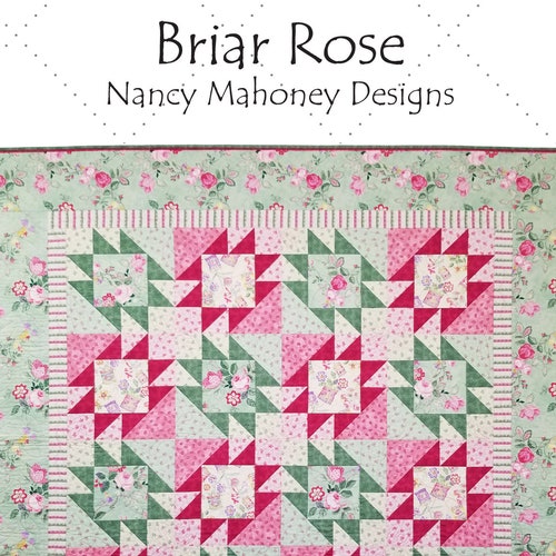 Briar Rose Quilt Pattern PDF Digital Pattern - Etsy