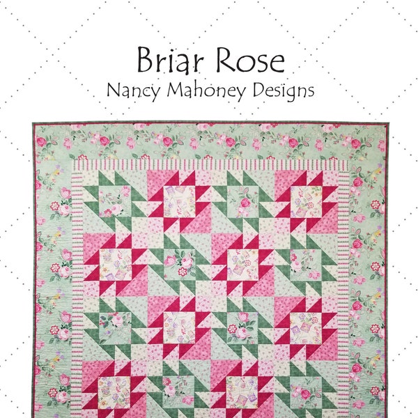 Rose Quilt Pattern - Etsy