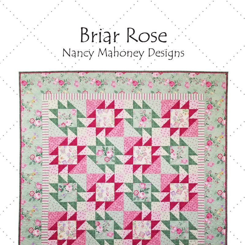 Rose Quilt Pattern - Etsy