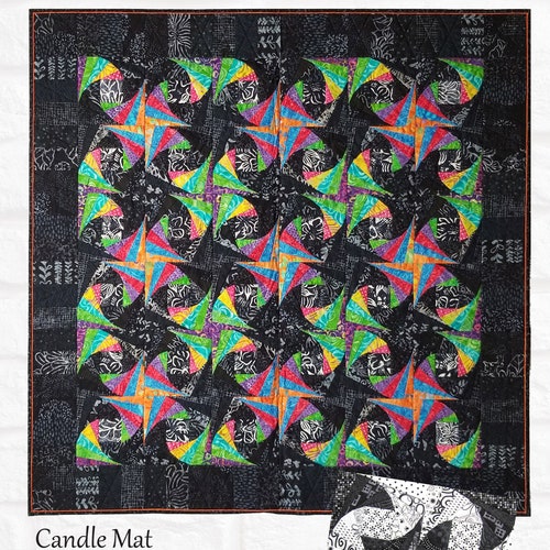 Electric Blue Quilt Pattern PDF Digital Download - Etsy