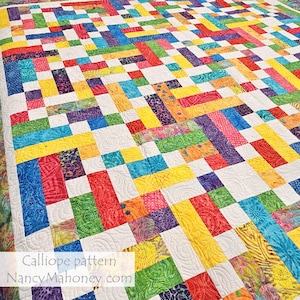 Calliope Quilt Pattern (PDF Digital Download) - Etsy