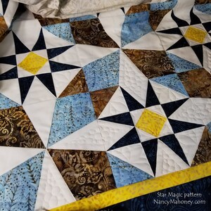 Star Magic Quilt PDF Digital Pattern - Etsy