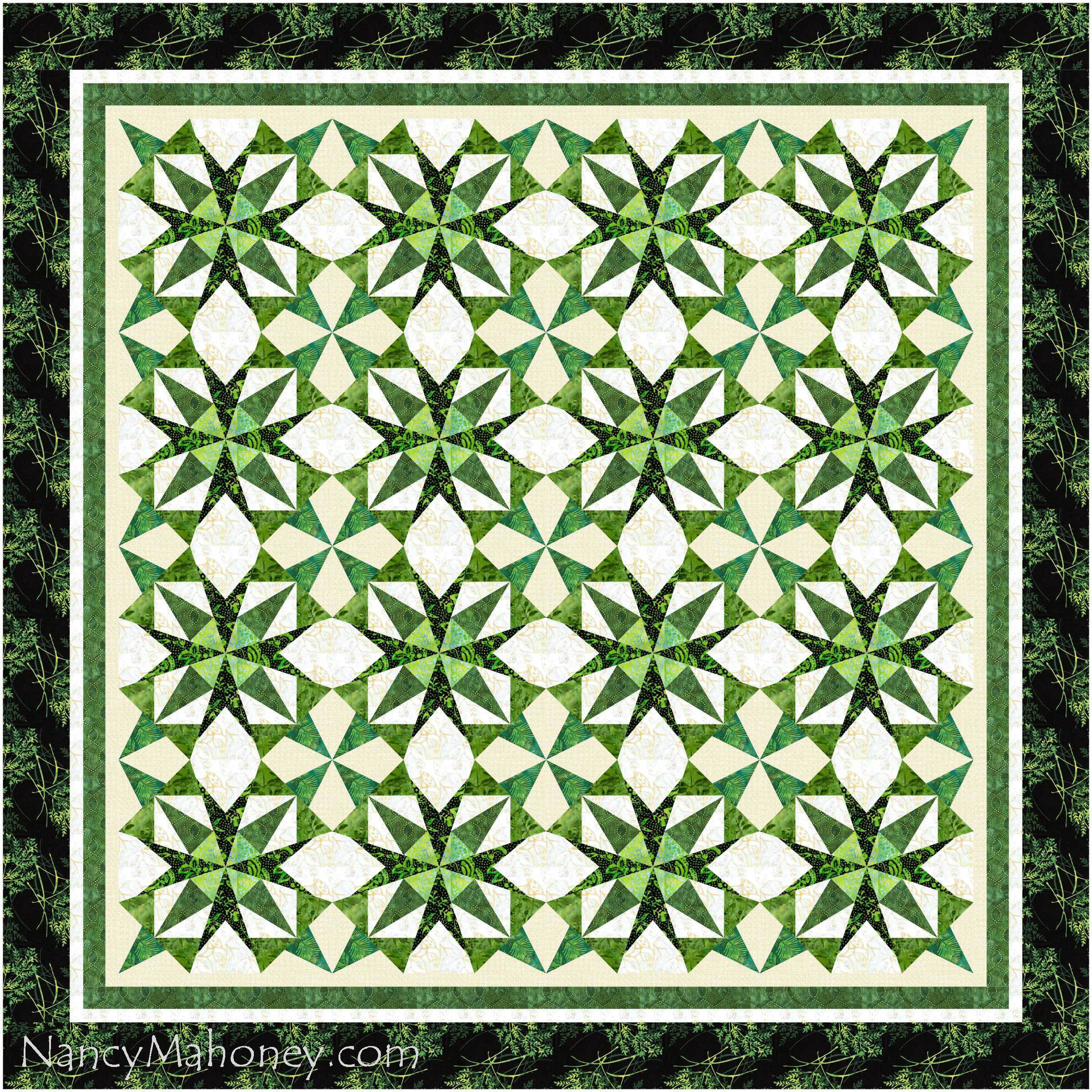 Spring Green Quilt Pattern PDF Digital Download - Etsy