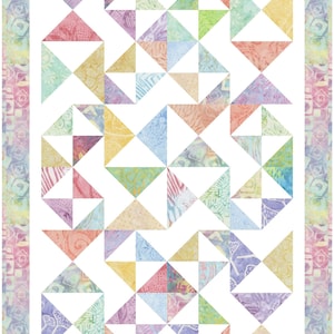 Cotton Candy Quilt Pattern (paper Copy) - Etsy