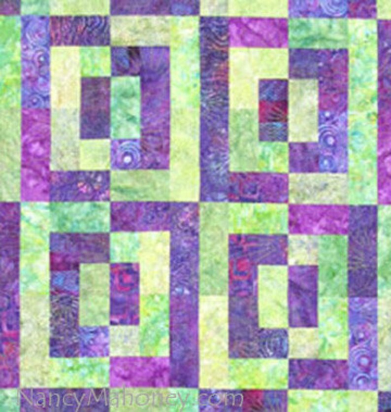 Batik Magic Quilt Pattern PDF Digital Download - Etsy