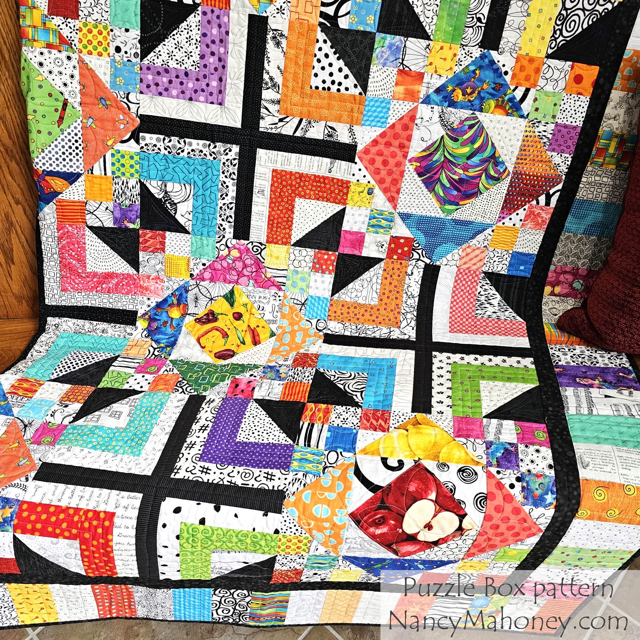 Puzzle Box Quilt Pattern (PDF Digital Download) - Etsy