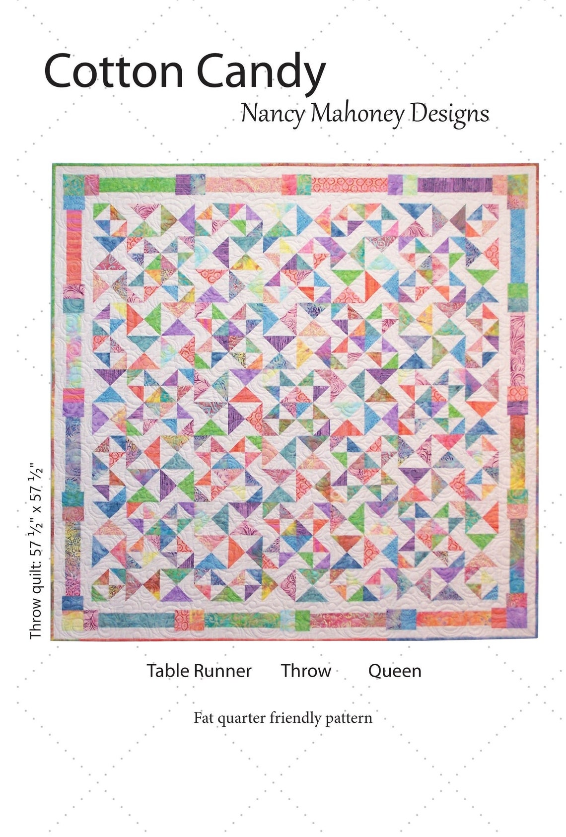 Cotton Candy Quilt Pattern PDF Digital Download - Etsy