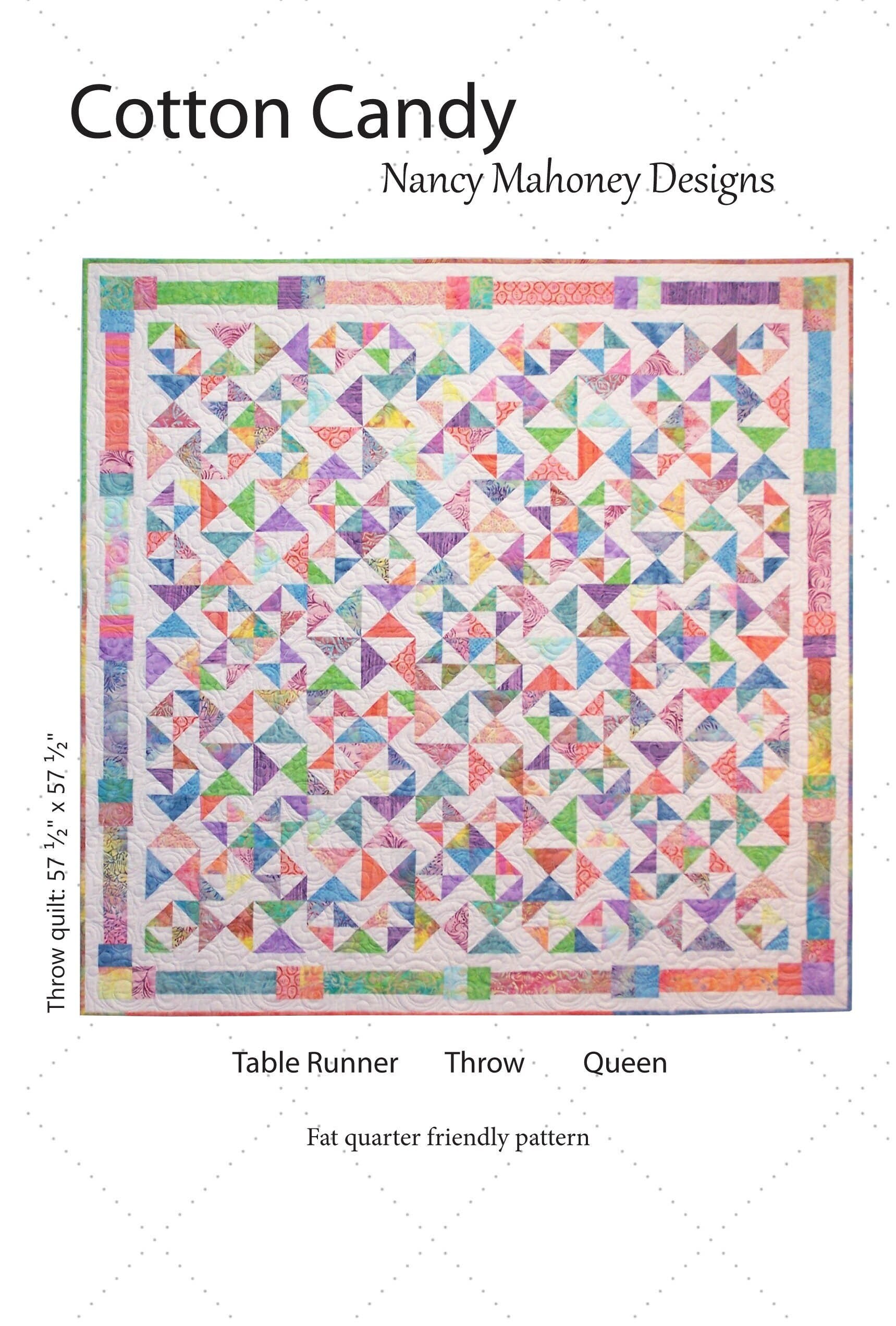 Cotton Candy Quilt Pattern PDF Digital Download - Etsy