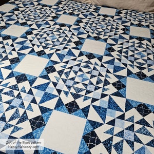 Out of the Blues Quilt Pattern (PDF Digital Download) - Etsy