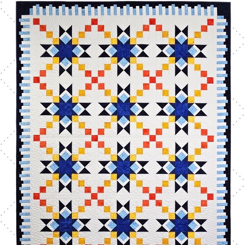 Rainbow Stars Quilt Pattern PDF Digital Download - Etsy Canada