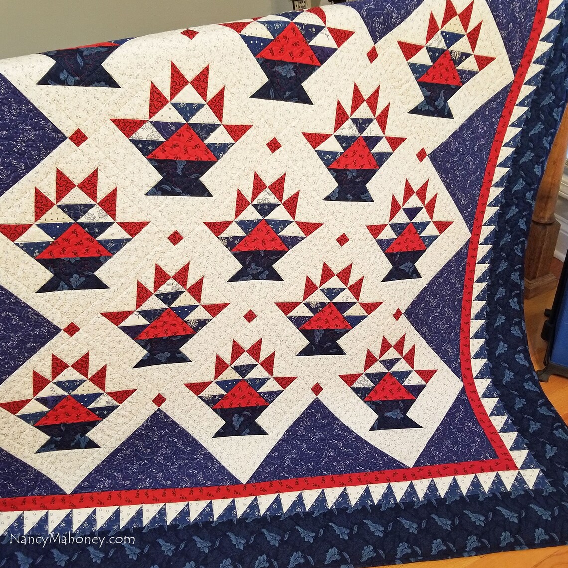 Nantucket Baskets Quilt Pattern (PDF Digital Pattern) - Etsy