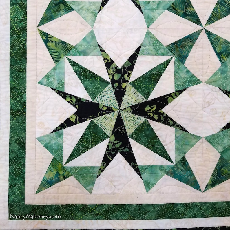 Spring Green Quilt Pattern PDF Digital Download - Etsy