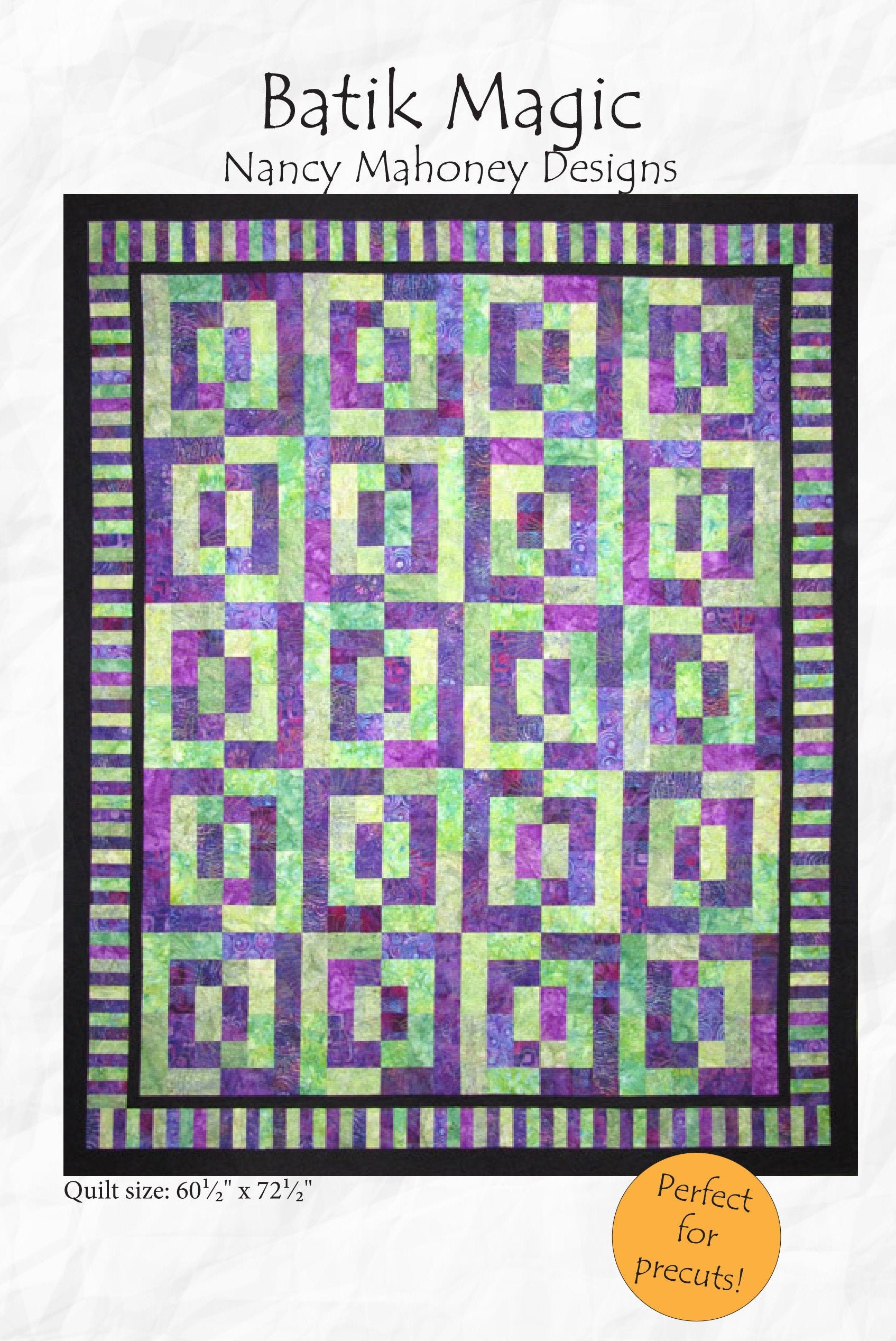 Batik Magic Quilt Pattern (PDF Digital Download) - Etsy