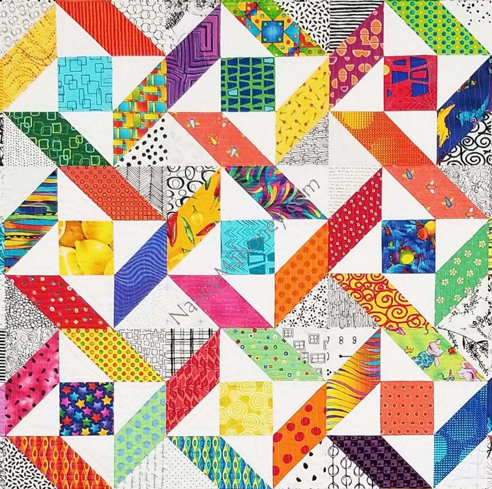 Weaving Stars Quilt Pattern (PDF Digital Download) - Etsy Australia