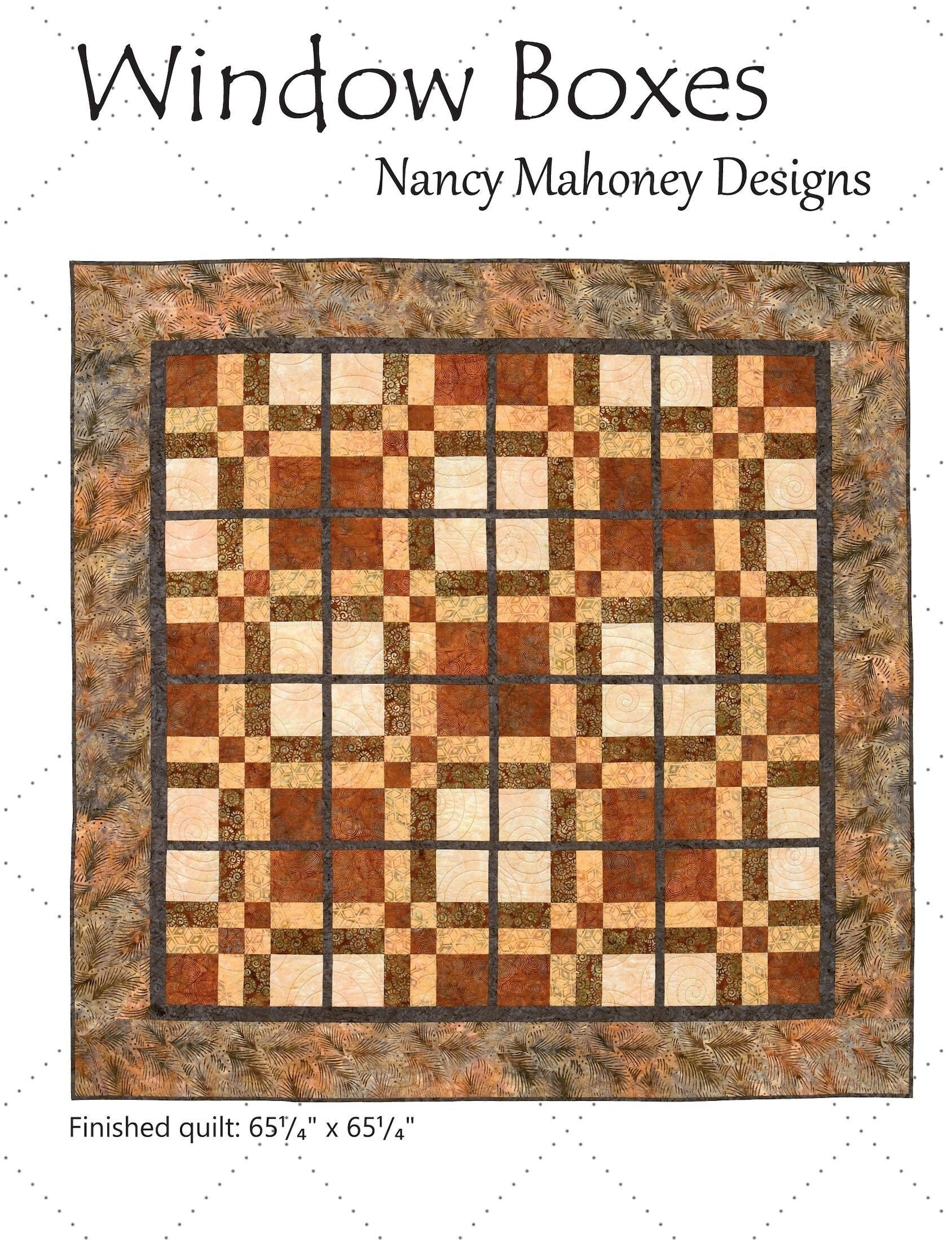 Window Boxes Quilt Pattern PDF Digital Download - Etsy
