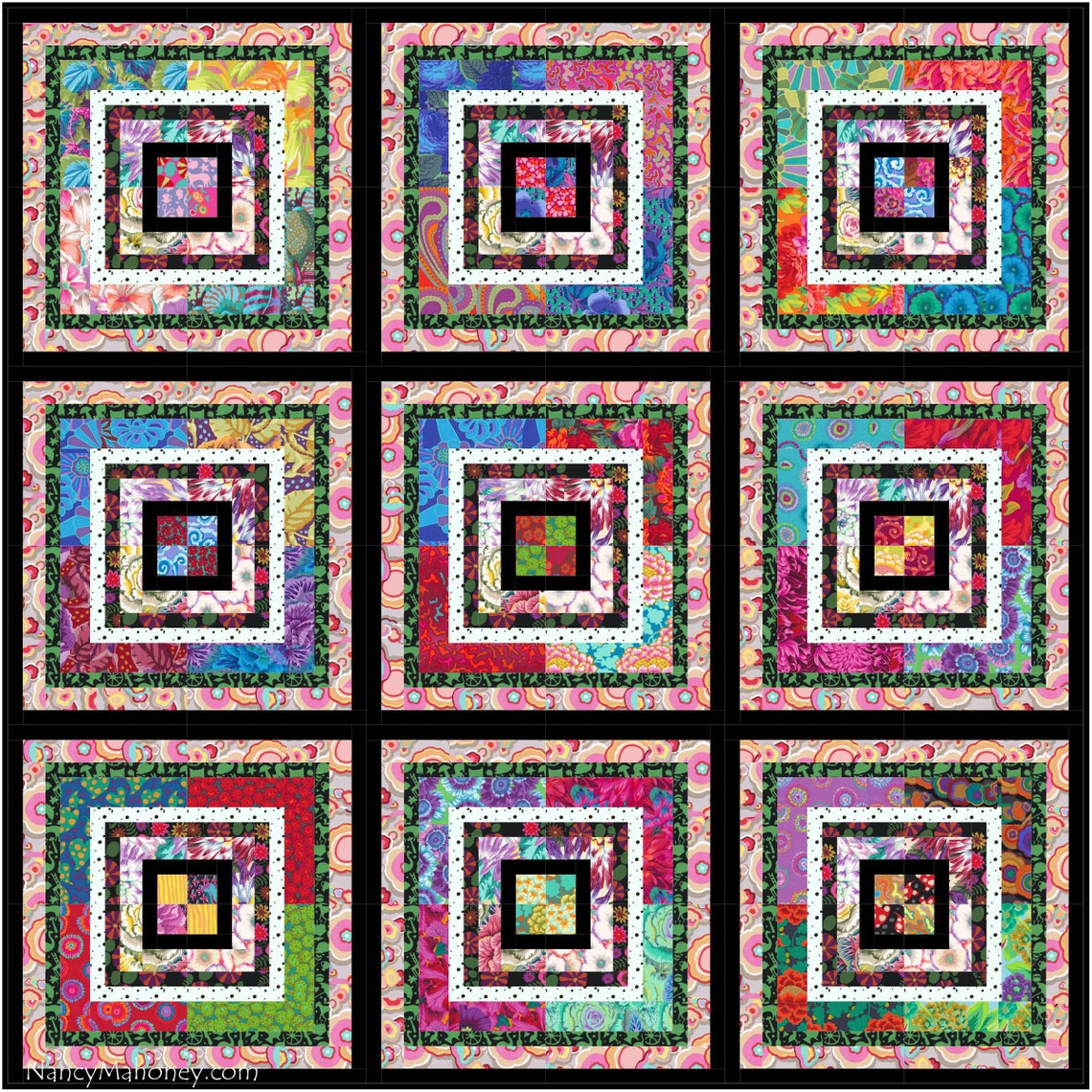 Townhouses quilt pattern PDF digital download | Etsy