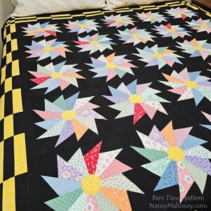 Barn Dance Quilt Pattern PDF Digital Download, Foundation Pieced Blocks - Etsy