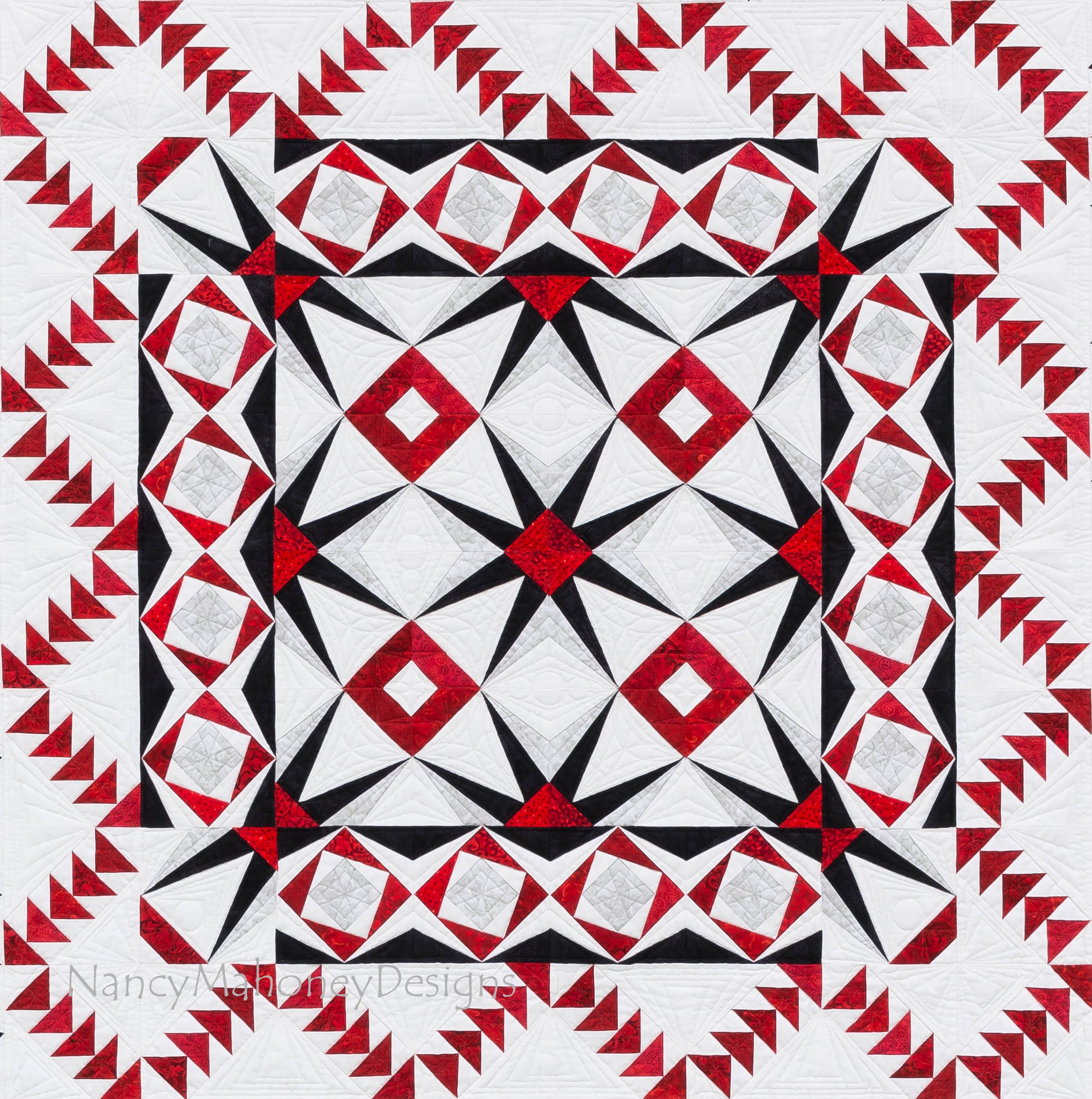 Starburst Quilt Pattern (PDF Digital Download), Foundation Paper Pieced ...