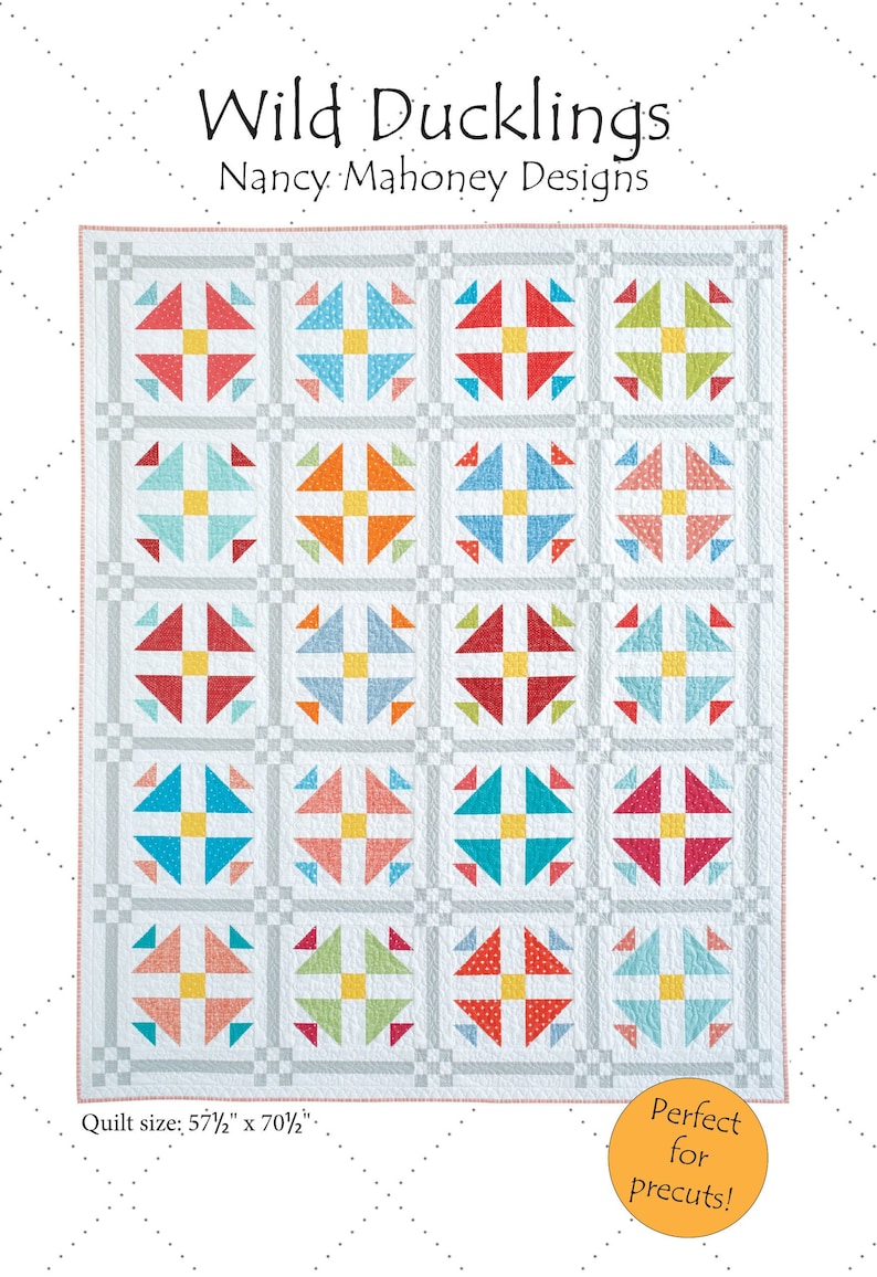 Wild Ducklings Quilt Pattern (PDF Digital Download) - Etsy