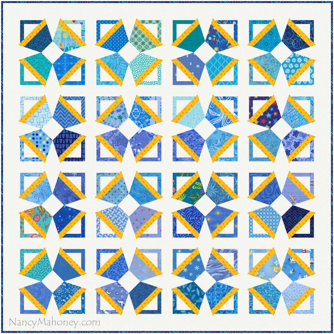 Flower Baskets Quilt Pattern PDF Digital Download - Etsy