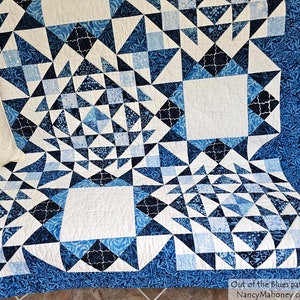Out of the Blues Quilt Pattern (PDF Digital Download) - Etsy