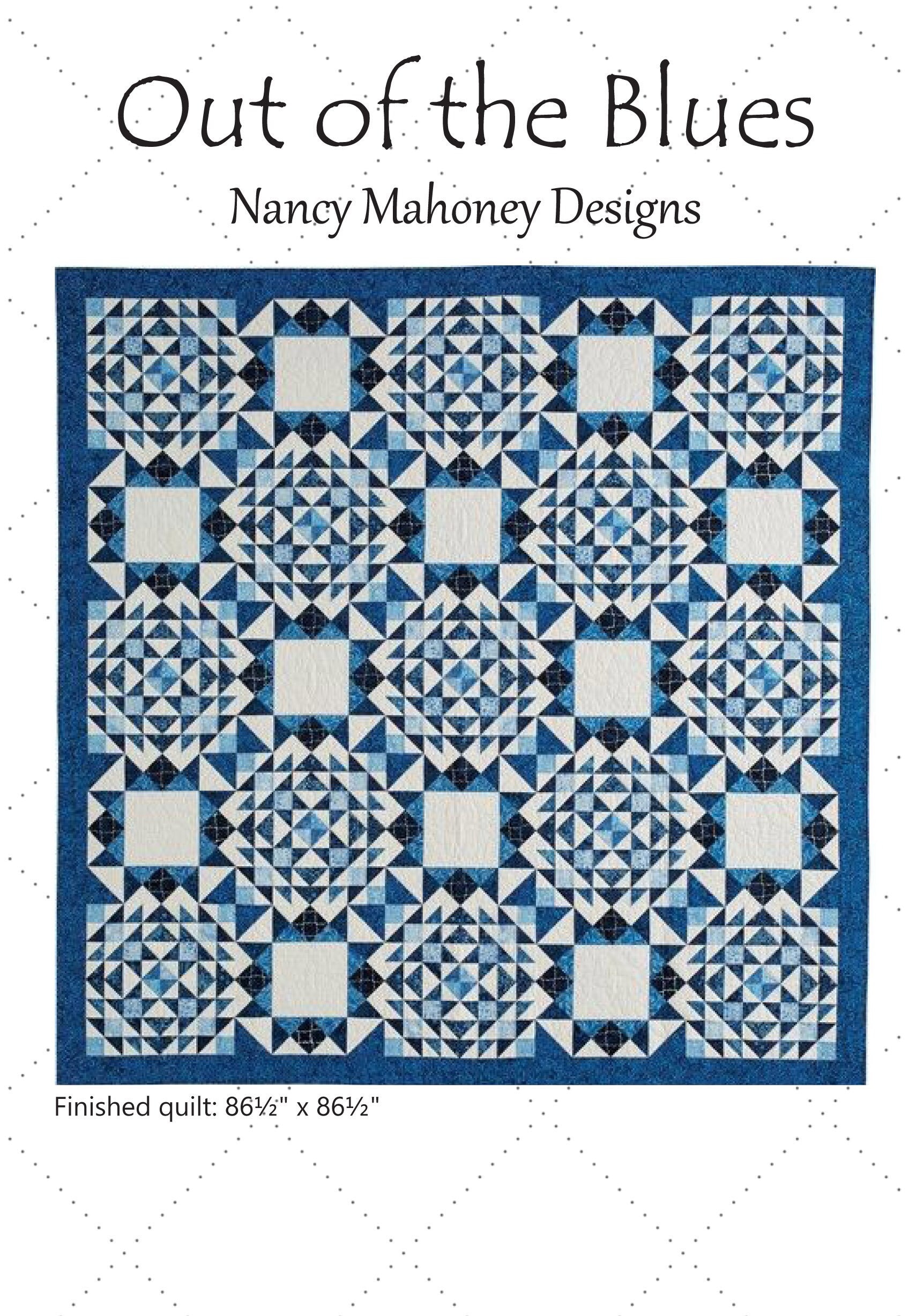 Out of the Blues Quilt Pattern (PDF Digital Download) - Etsy