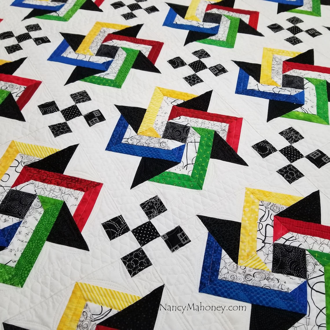 Rainbow Stars Quilt Pattern (PDF Digital Download) - Etsy