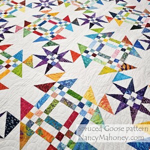 Spruced Goose Quilt Pattern (PDF Digital Download) - Etsy