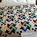 Rainbow Stars Quilt Pattern paper Copy - Etsy Canada