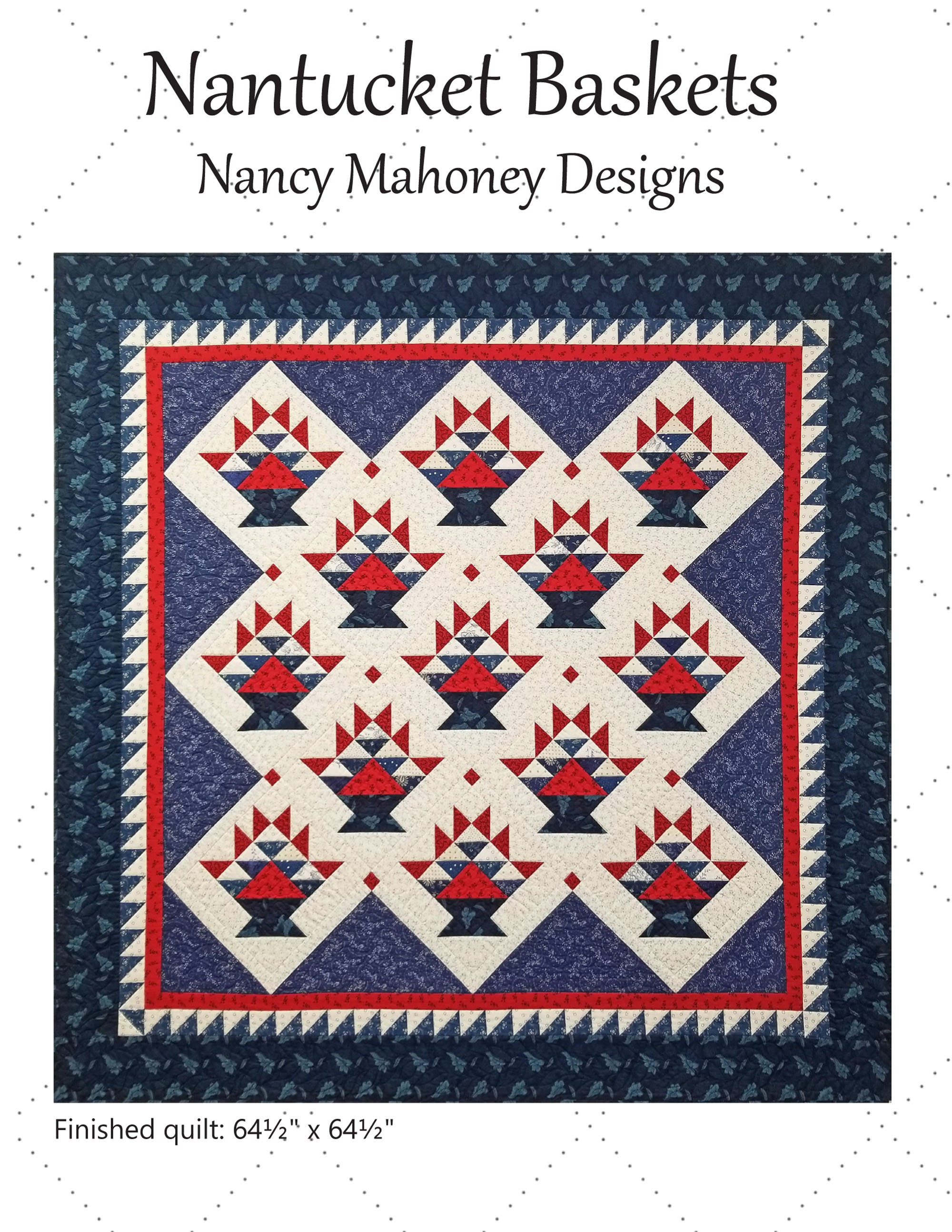 Nantucket Baskets Quilt Pattern (PDF Digital Pattern) - Etsy