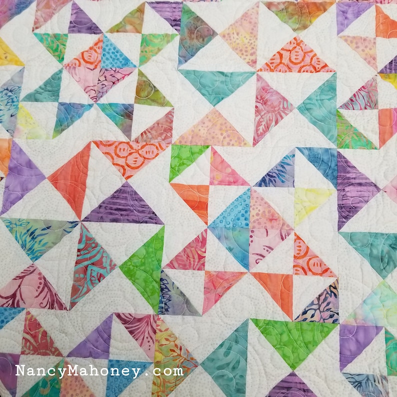 Cotton Candy Quilt Pattern (paper Copy) - Etsy