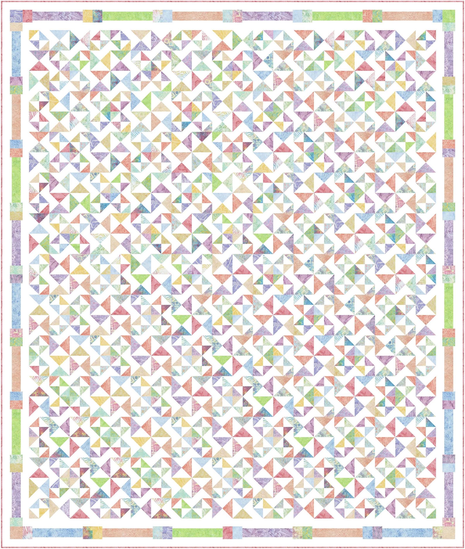 Cotton Candy Quilt Pattern (PDF Digital Download) - Etsy