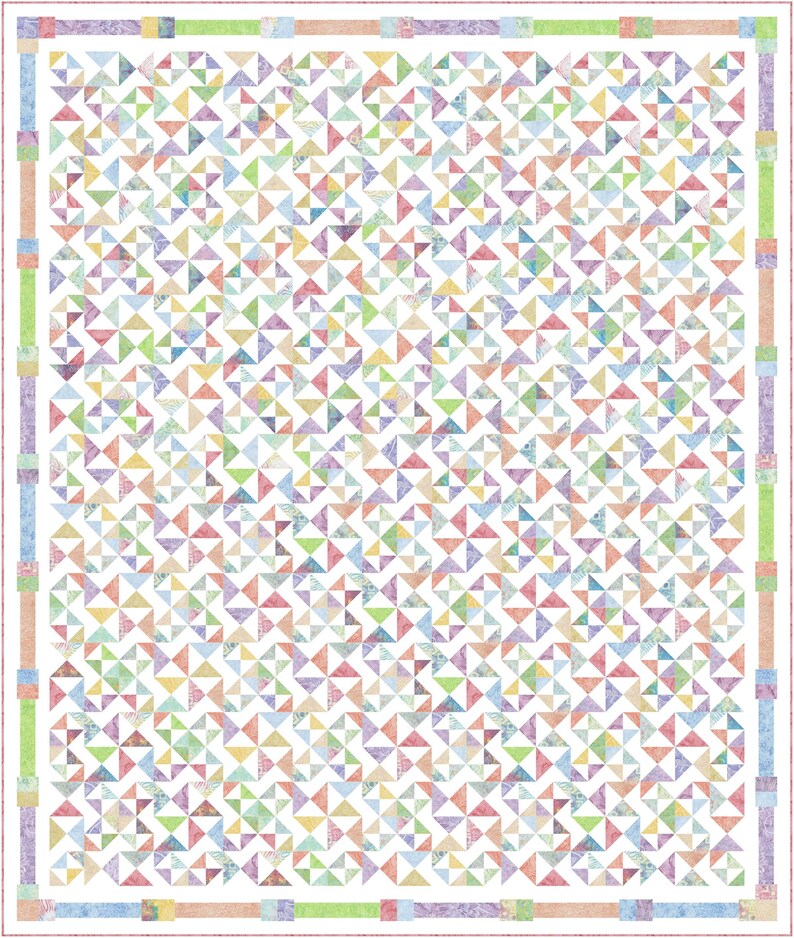Cotton Candy Quilt Pattern (PDF Digital Download) - Etsy
