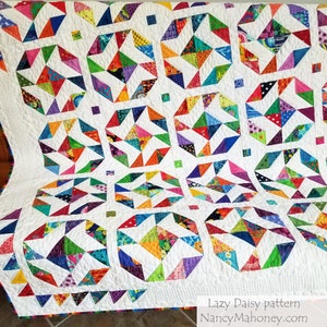 Lazy Daisy Quilt Pattern (PDF Digital Download) - Etsy