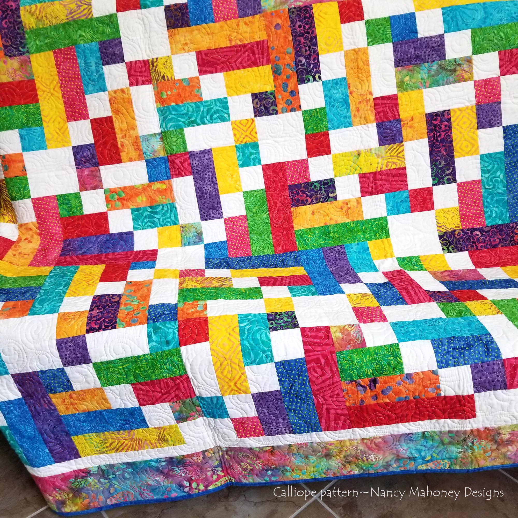 Calliope Quilt Pattern (paper Copy) - Etsy
