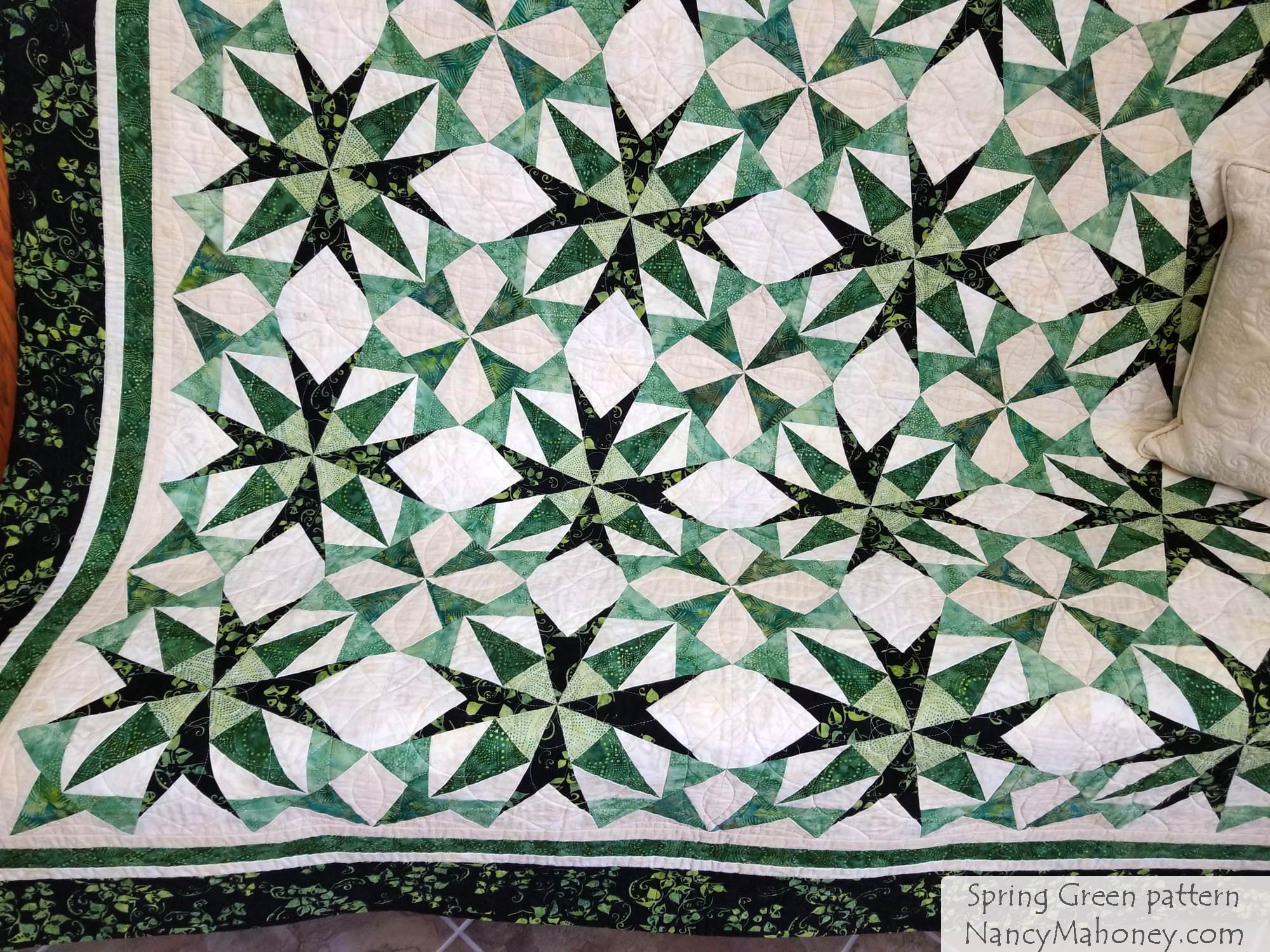 Spring Green Quilt Pattern PDF Digital Download - Etsy