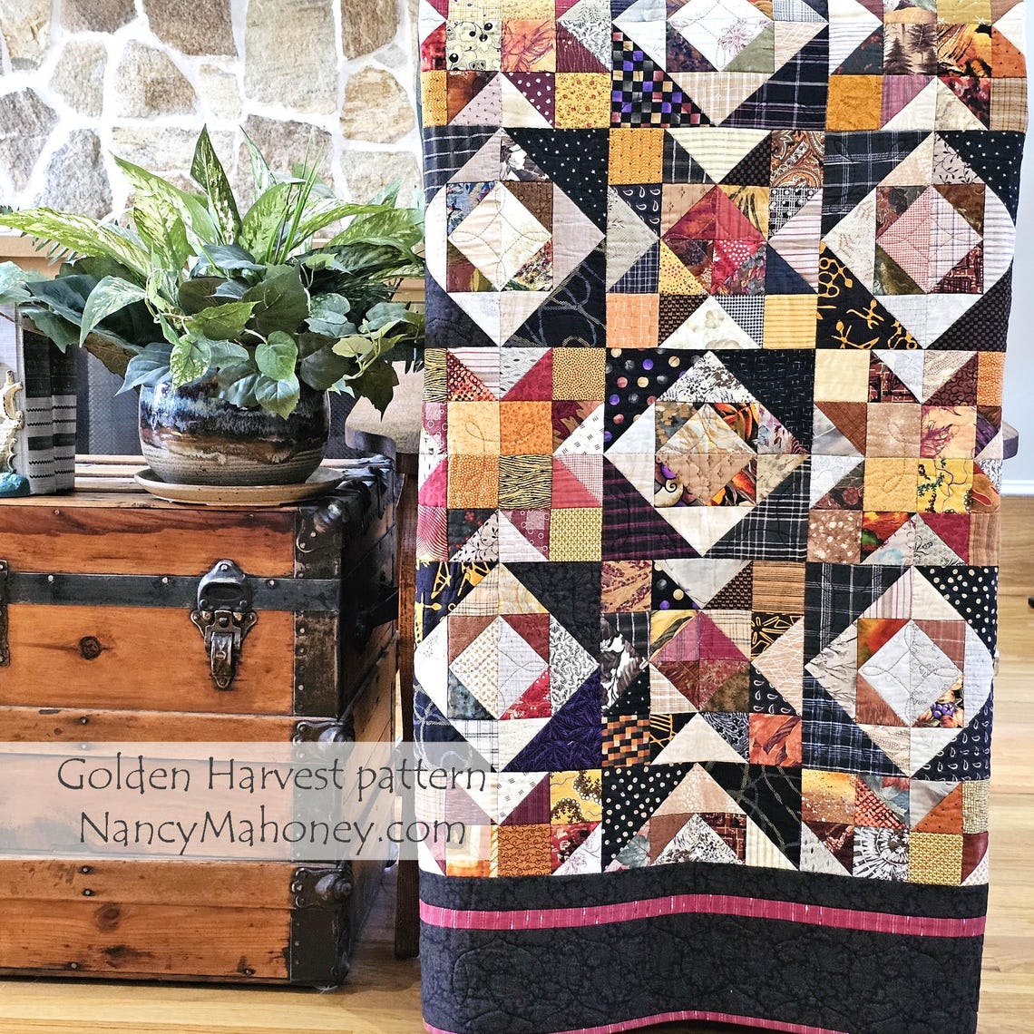 Golden Harvest Quilt Pattern (PDF Digital Download) - Etsy