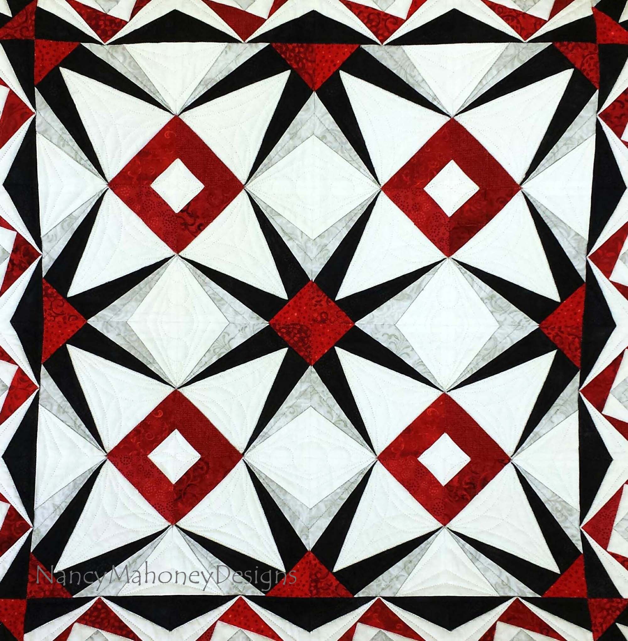 Starburst Quilt Pattern (PDF Digital Download), Foundation Paper Pieced ...