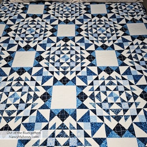 Out of the Blues Quilt Pattern (PDF Digital Download) - Etsy