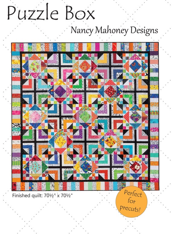 Puzzle Box Quilt Pattern PDF Digital Download - Etsy