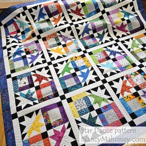 Star Dance Quilt Pattern (PDF Digital Pattern) - Etsy