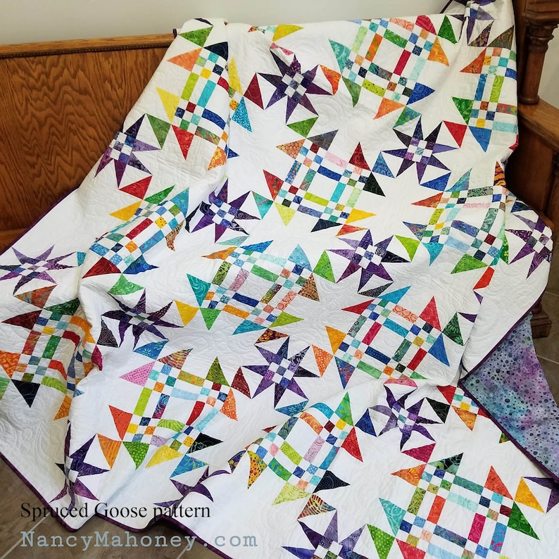 Spruced Goose Quilt Pattern PDF Digital Download - Etsy