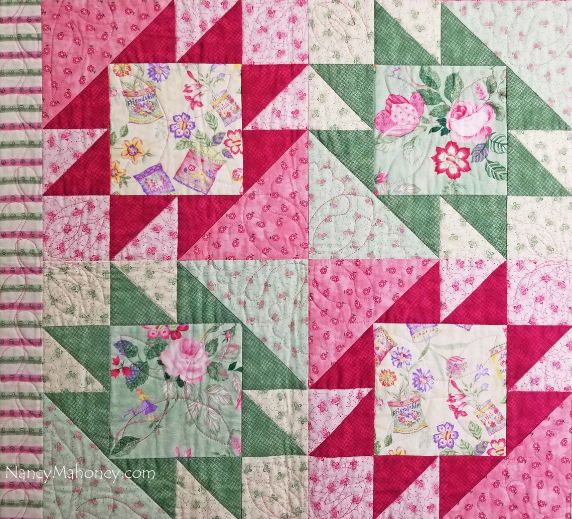 Briar Rose Quilt Pattern PDF Digital Pattern - Etsy